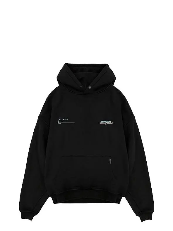 REPRESENT Patron Of The Club Hoodie - Black