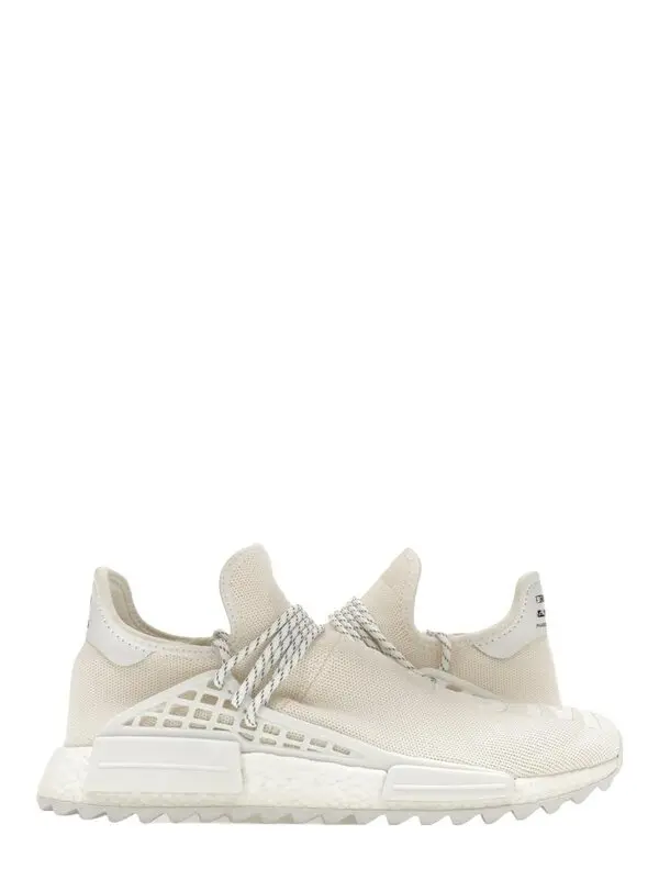 Adidas Human Race Nmd Pharrell Blank Canvas Sneakers - Cream White/running White