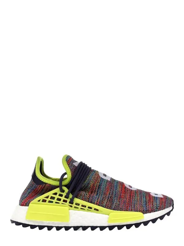 Adidas Human Race Nmd Pharrell Multi Color Sneakers - Noble Ink/bold Yellow/footwear White