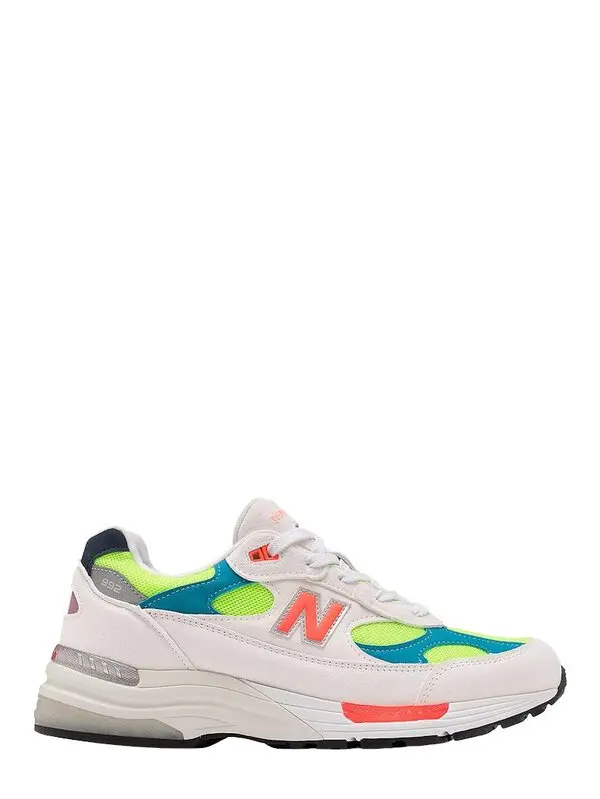 NEW BALANCE 992 Sneakers - White/green/orange