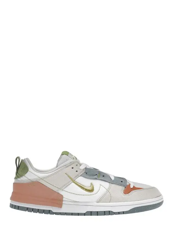 Nike Dunk Low Disrupt 2 Sneakers - White/tan/orange