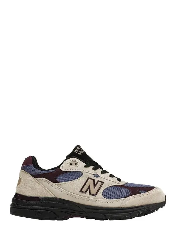 NEW BALANCE 993 Aime Leon Dore Sneakers - Taupe/blue