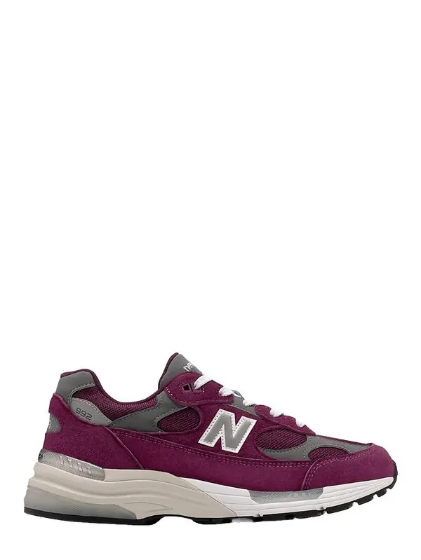 NEW BALANCE 992 Sneakers - Maroon/grey