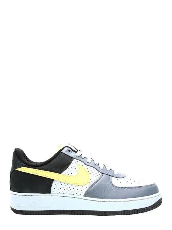 Nike Force 1 Low Wildwood Sneakers - Flint Grey/sonic Yellow/black