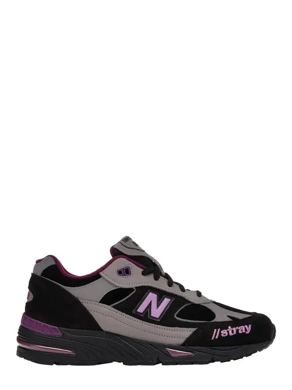 NEW BALANCE 991 Stray Rats - Black/grey/pink
