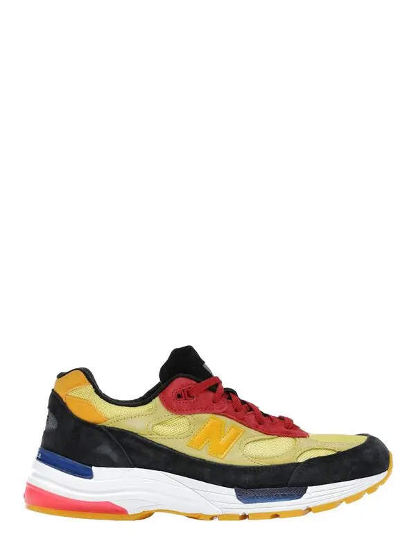 NEW BALANCE 992 - Yellow/black/red