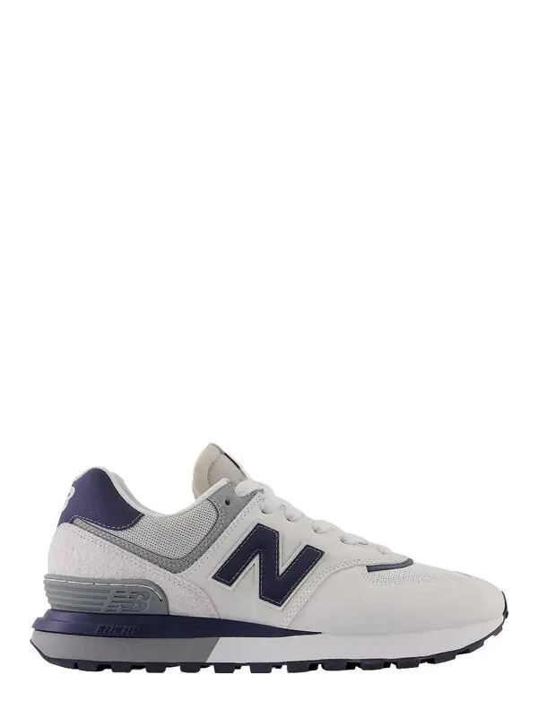 NEW BALANCE 574 Legacy Sneakers - White/navy Blue