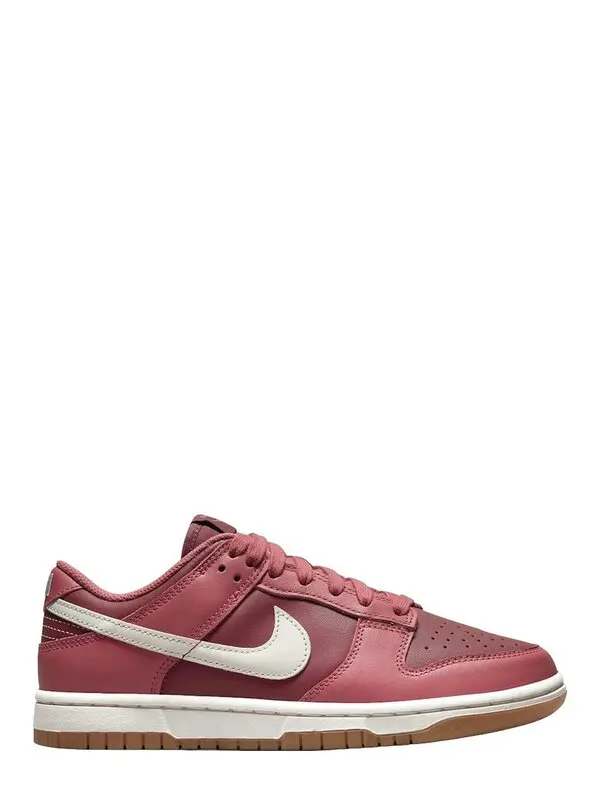 Nike Dunk Low Sneakers - Redwood/desert Berry/sail