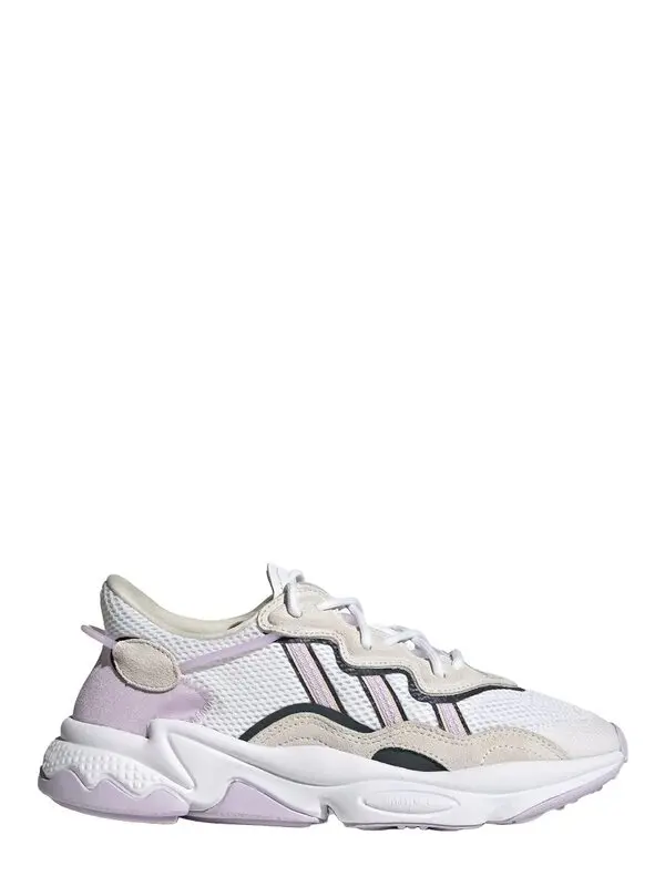Adidas Ozweego Lace Up Sneakers - Cloud White/sky Blue Tint/chalk White