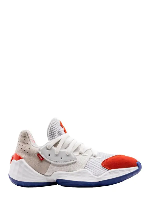 Adidas Harden Vol. 4 Question Sneakers - Cloud White/red/team Royal Blue