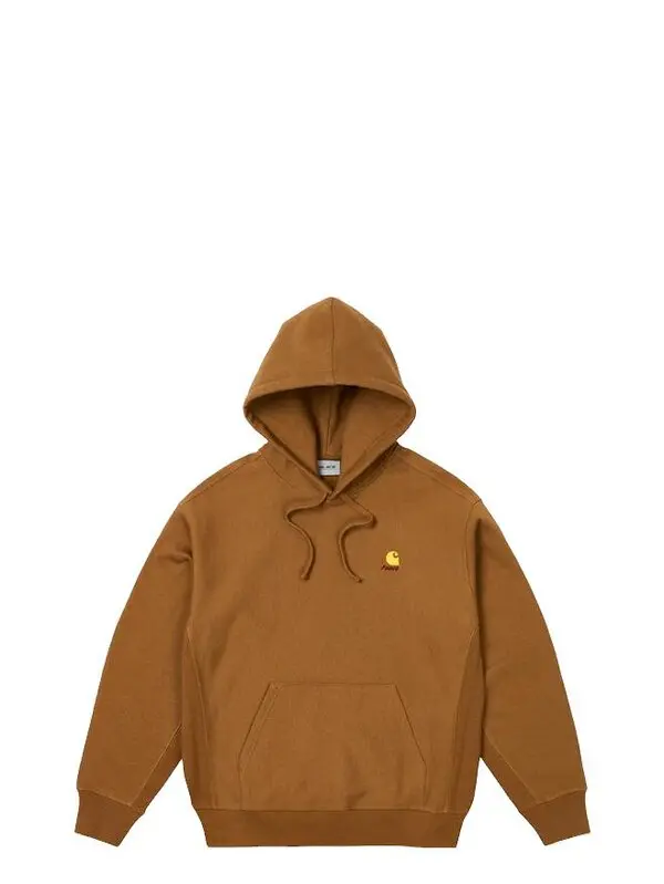PALACE X Carhartt Wip Hoodie - Hamilton Brown Tobacco