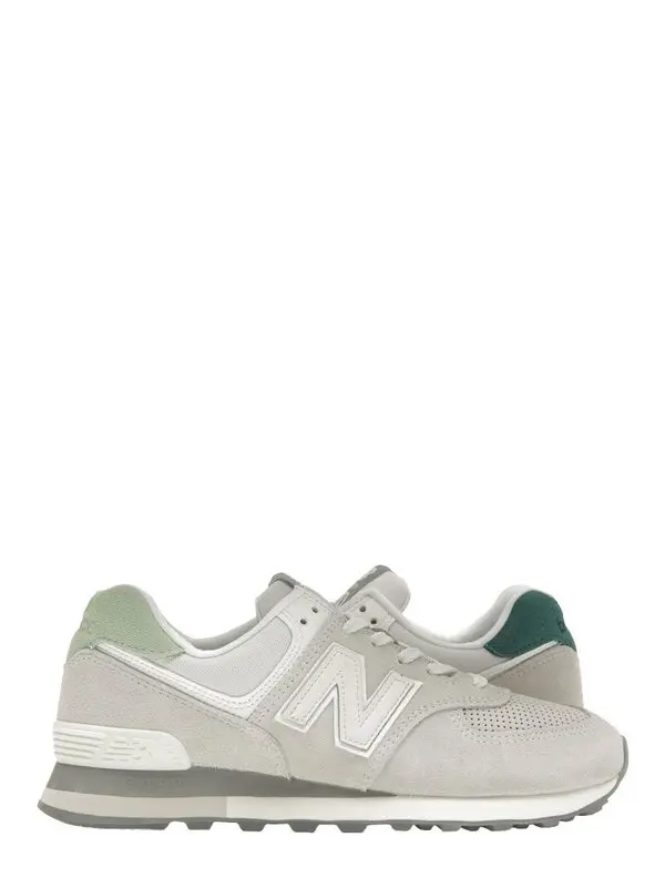 NEW BALANCE 574 Sneakers - Light Grey/mint/green