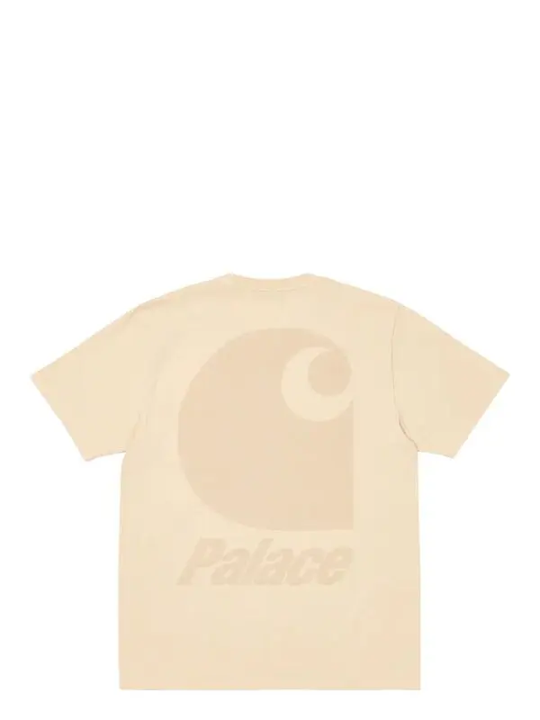 PALACE X Carhartt Wip Short Sleeve Pocket T-shirt - Wax