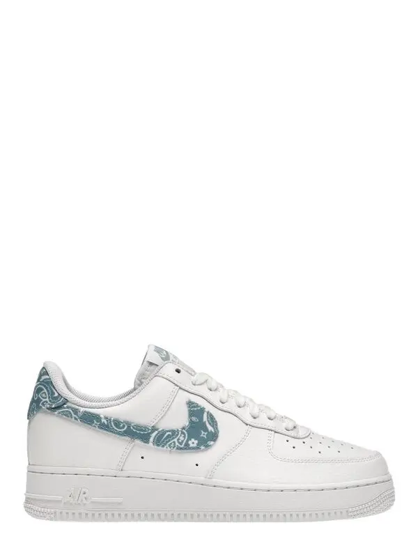 Nike Force 1 Low '07 Essential Paisley Sneakers - White/worn Blue