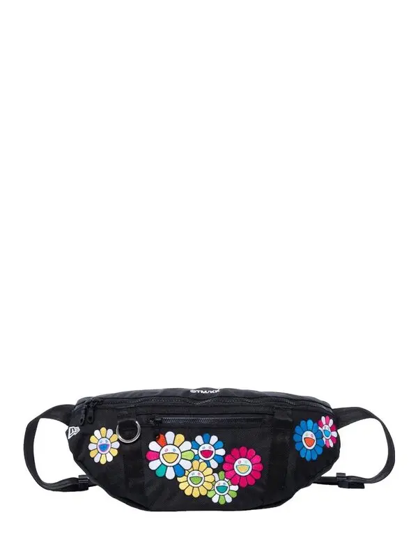 New Era X Takashi Murakami Flower Waist Bag - Black