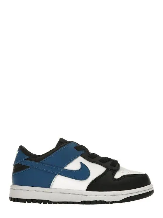 Nike Dunk Low Industrial Blue Sneakers - Summit White/black