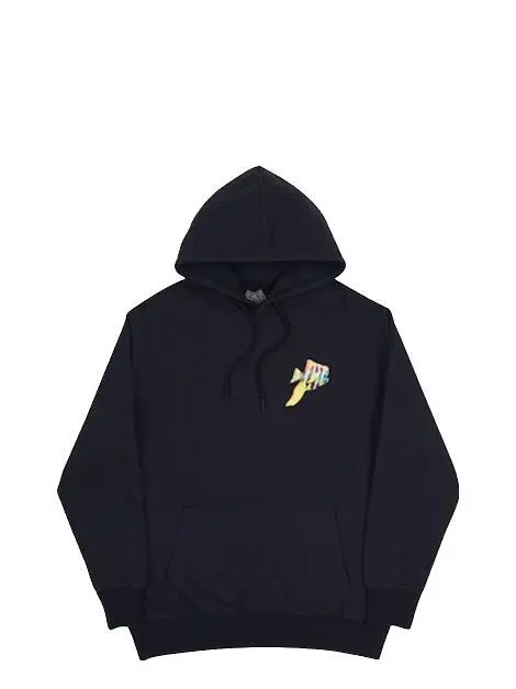 PALACE Tropical Pish Hood - Black/yellow/blue