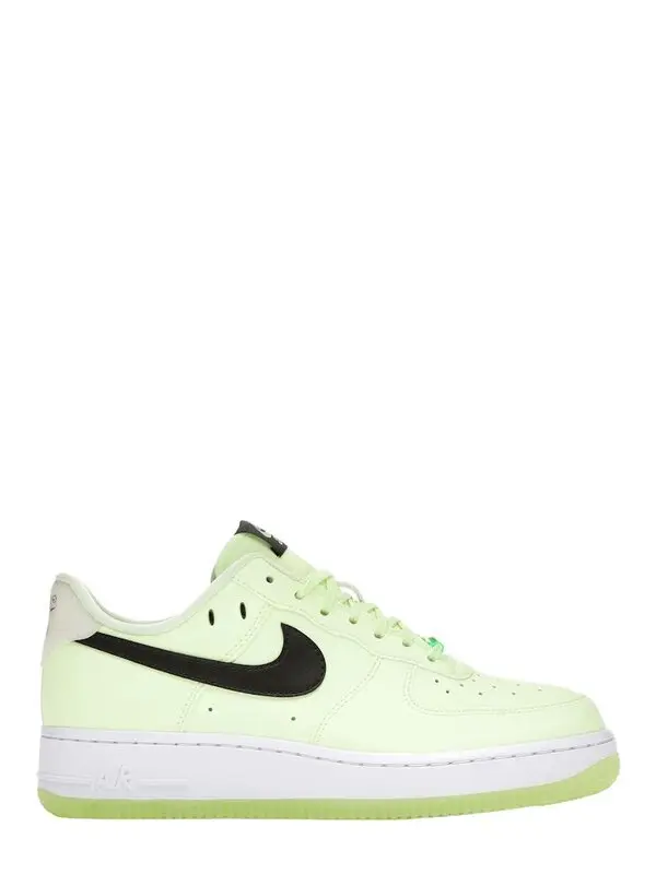 Nike Air Force 1 Low '07 Glow In The Dark Sneakers - Barely Volt/black