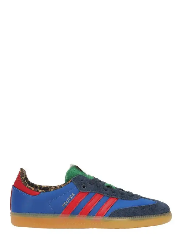 Adidas Samba Consortium Cup Sneaker Politics - Blue Bird/better Scarelet Red/dark Slate