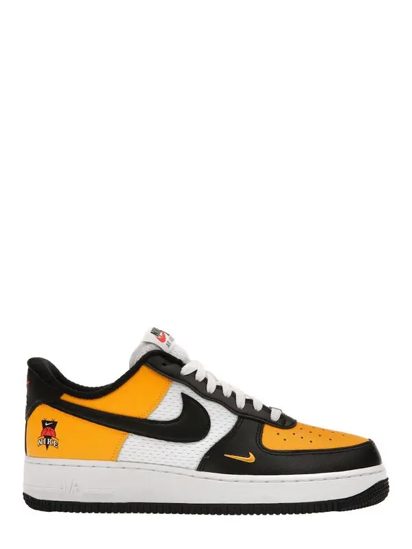 Nike Air Force 1 Low '07 Lv8 Sneakers - Black/university Gold/white