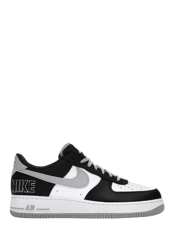 Nike Force 1 Low '07 Emb Raiders Sneakers - Black/flat Silver/white