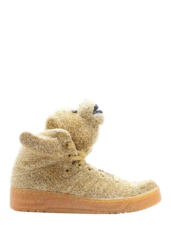 Adidas Js Bear Tinsel Gold Sneakers - Light Old Gold