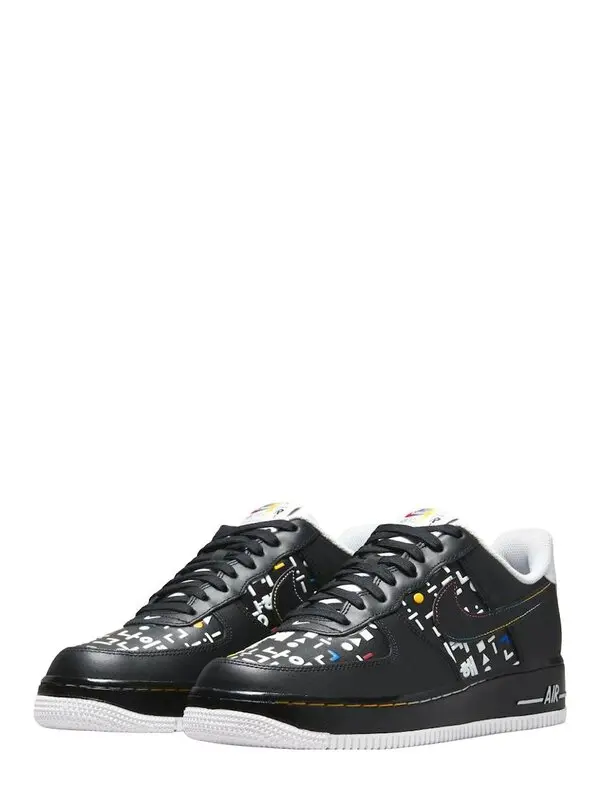Nike Force 1 Low '07 Lv8 Hangul Day Sneakers - Black/white/anthracite