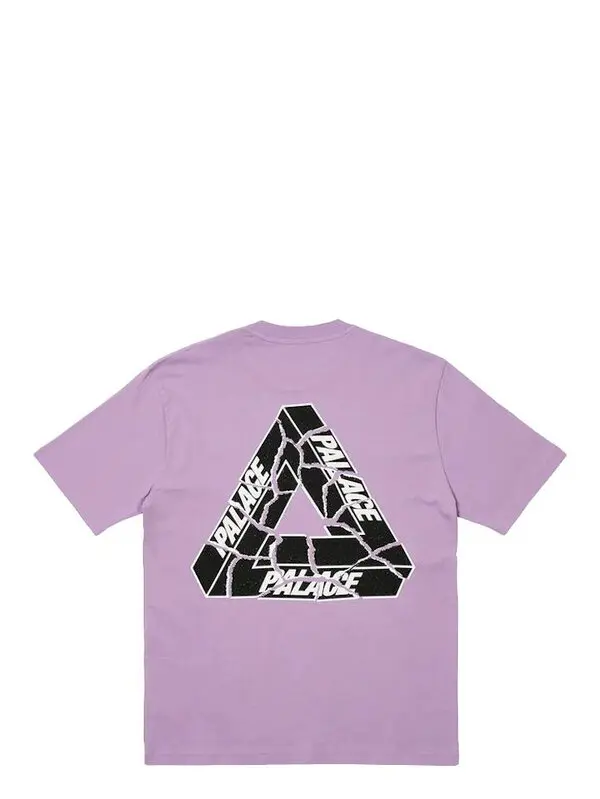 PALACE Triripped T-shirt - Light Purple