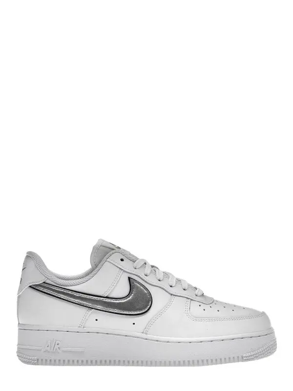 Nike Air Force 1 Low '07 Essential - White/black/metallic Silver