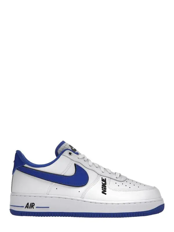 Nike Force 1 Low '07 Lv8 Motocross Sneakers - White/royal Blue/black