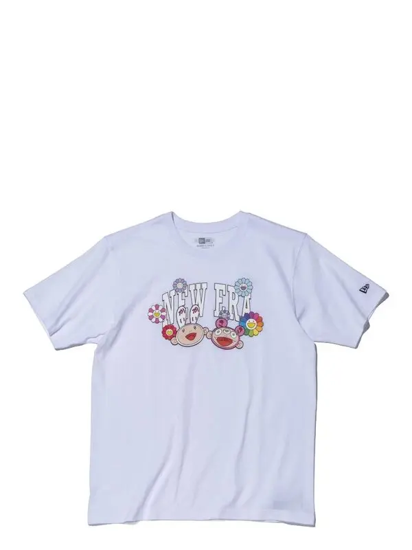 New Era X Takashi Murakami Kaikai Kiki Relaxed Fit Tee - White