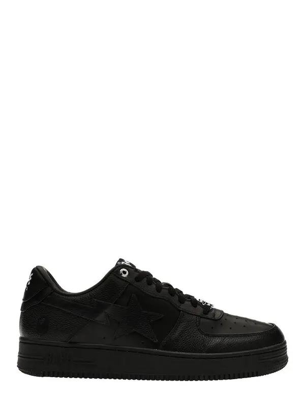 BAPE A Bathing Ape Sta Triple Sneakers - Black/white