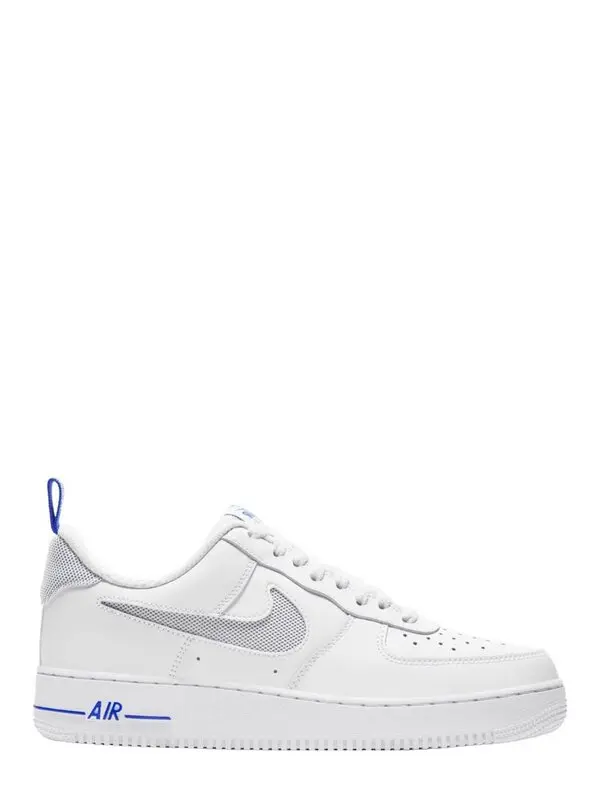 Nike Air Force 1 Low 07 Lv8 Cut Out Sneakers - White/racer Blue