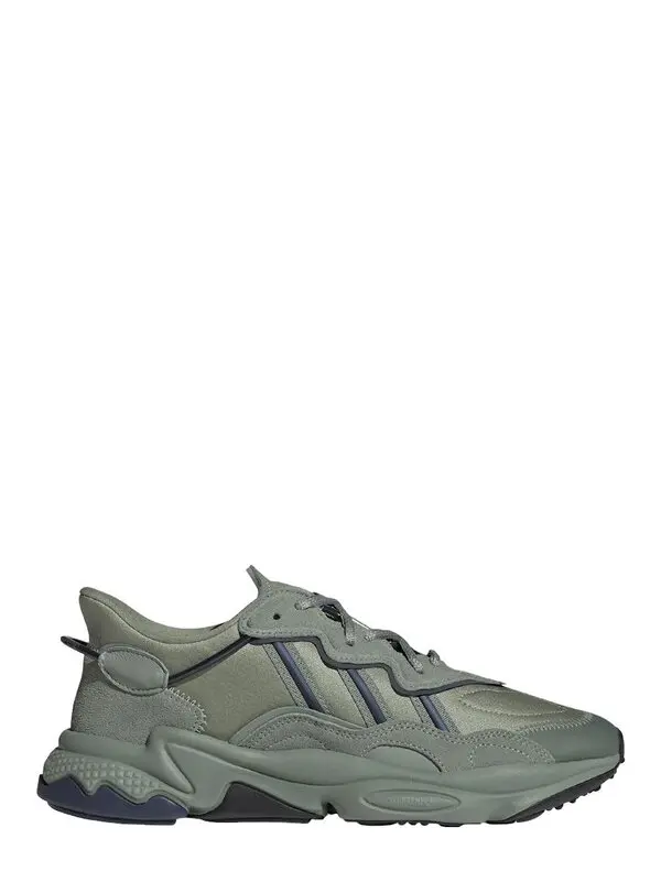 Adidas Ozweego Sneakers - Silver Green/black Blue Metallic