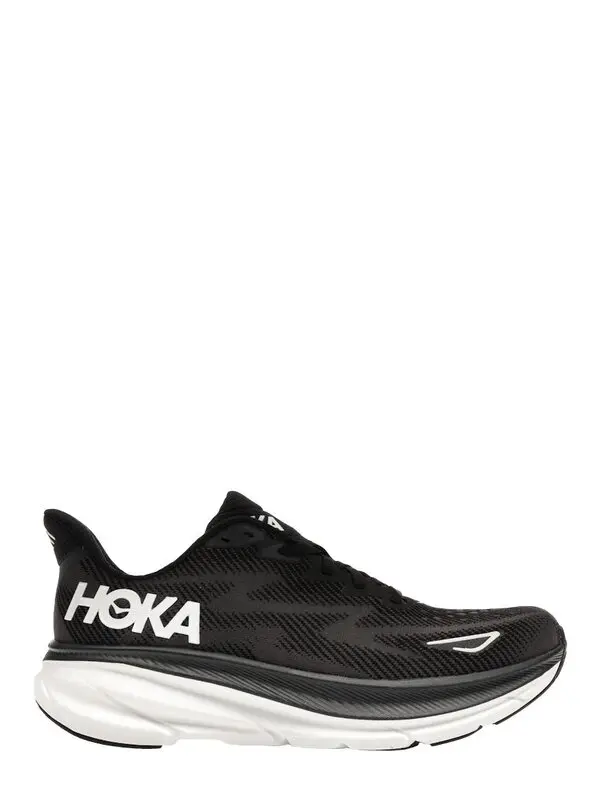 Hoka One One Clifton 9in - Black/white