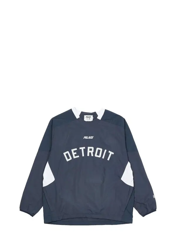 PALACE X Detroit Tigers New Era Drill Top - Navy Blue