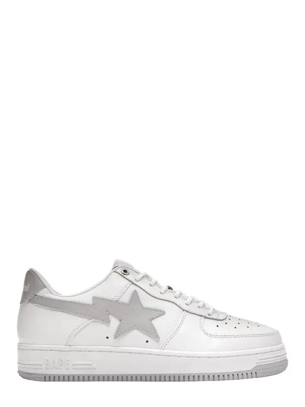 BAPE A Bathing Ape Sta Jjjjoundin Sneaker - White/light Grey