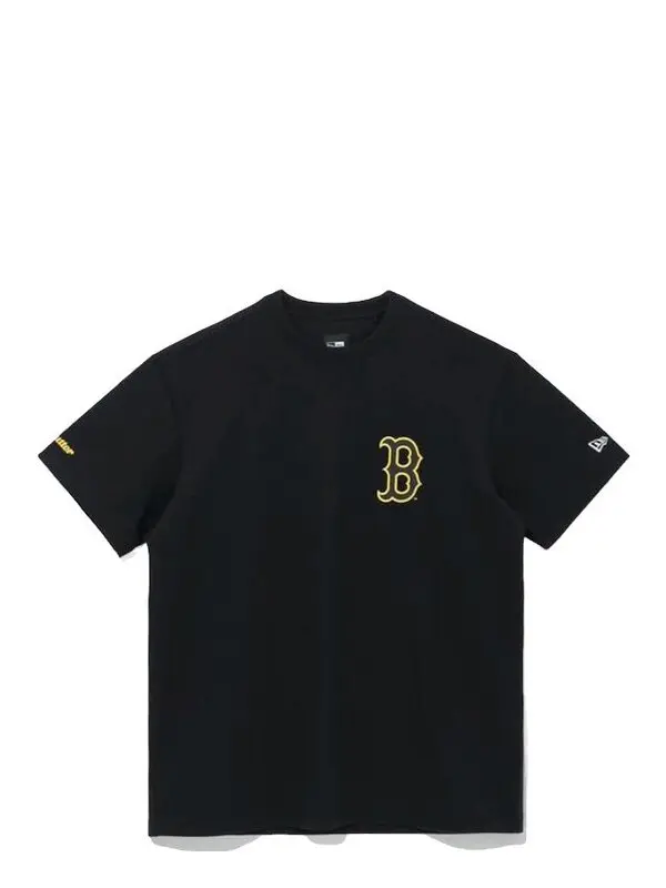 New Era X Bts X Mlb Butter Boston Red Sox T-shirt - Black