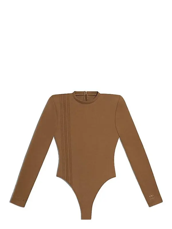 Adidas Ivy Park 3-stripes Bodysuit - Wild Brown