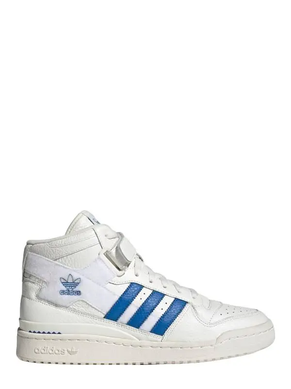 Adidas Forum Mid Sneakers - Off White/blue Bird
