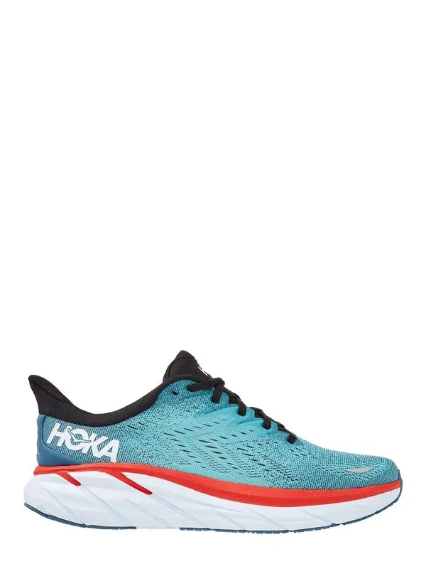 Hoka One One Clifton Athletic Sneakers - Real Teal/aquarelle