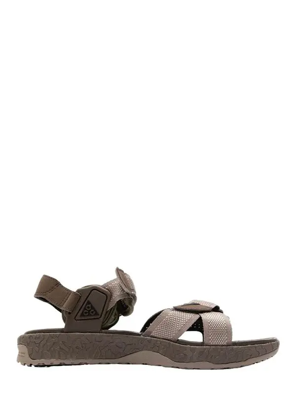 Nike Air Deschutzin Sandals - Moon Fossil/black