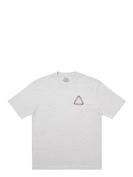 PALACE Tripumping T-shirt - Grey Marl