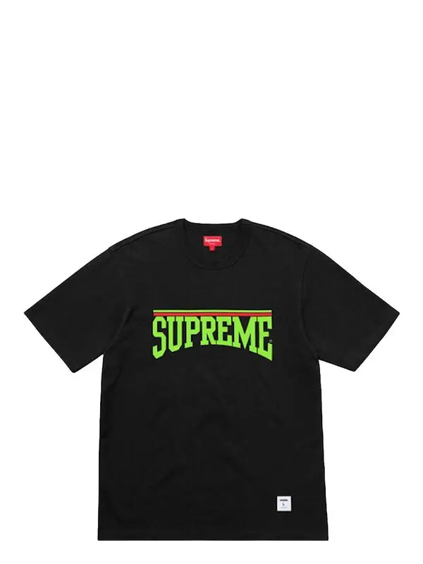 Supreme Arch Short Sleeve Top - Black