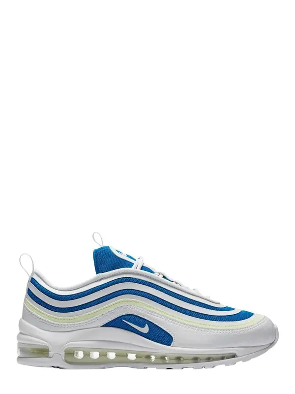 Nike Air Max 97 Ultra Sneakers - White/blue Nebula/volt