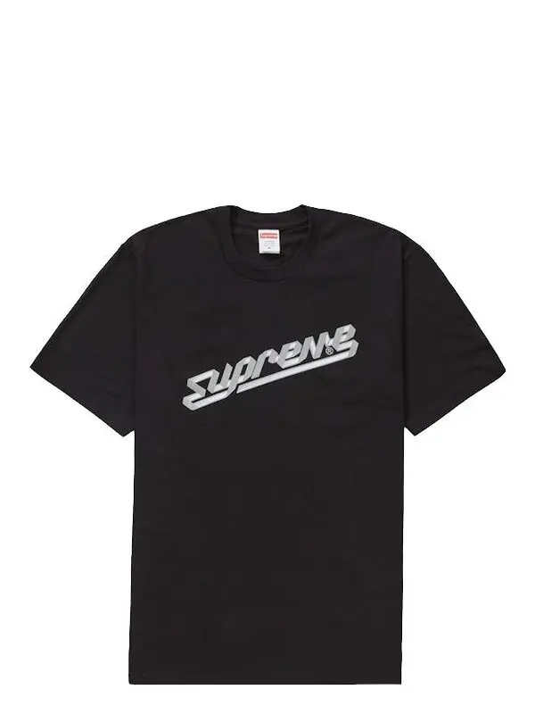 Supreme Banner Tee Shirt - Black