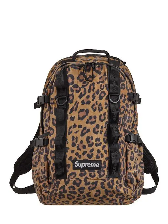 Supreme Print Backpack - Leopard