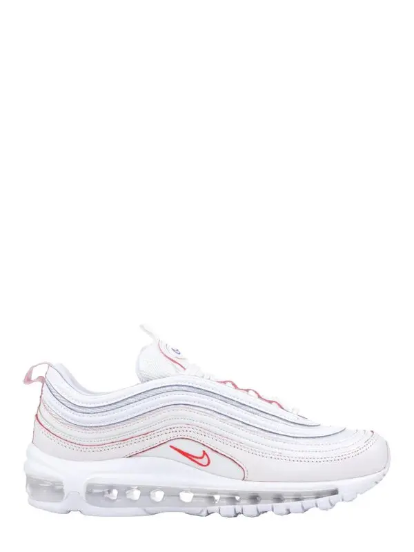 Nike Air Max 97 Se Rainbow Sneakers - Tea Berry/bordeaux/metallic Silver