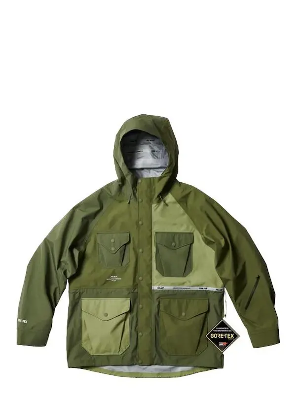 PALACE X Engineered Garments Goretex Field Parka - Olive
