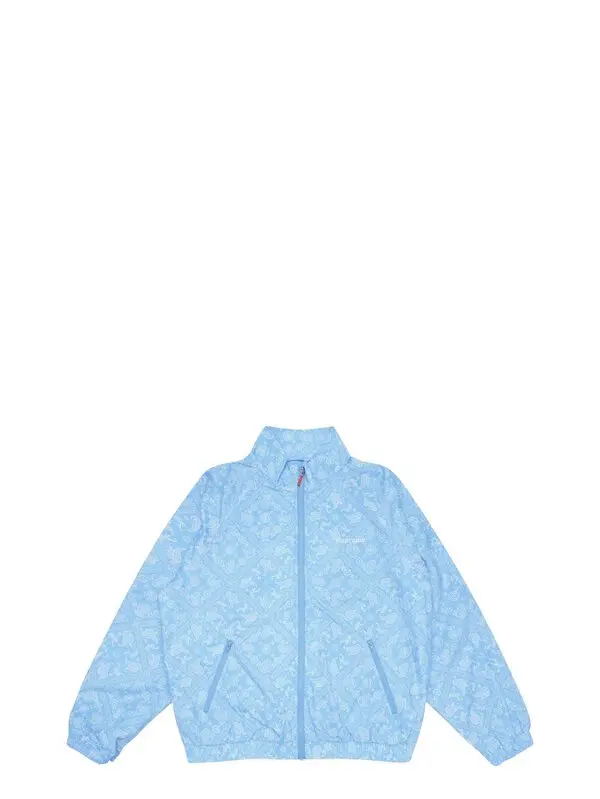 Supreme Bandana Track Jacket - Light Blue